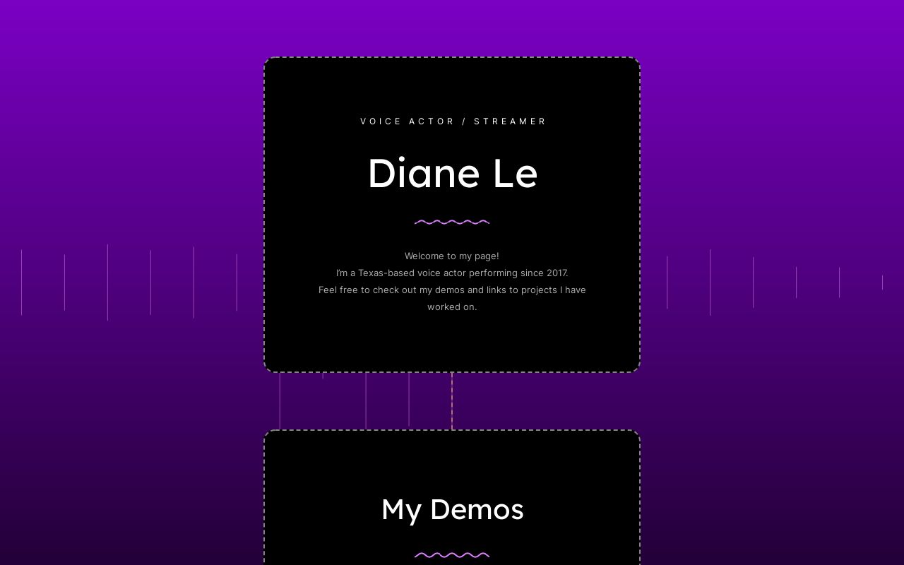 Voice Over Artist - Diane Le